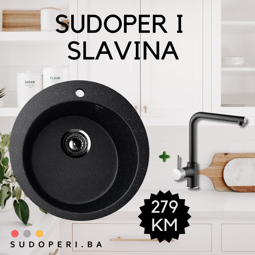 Adell slavina u kombinaciji sa Gala sudoperom