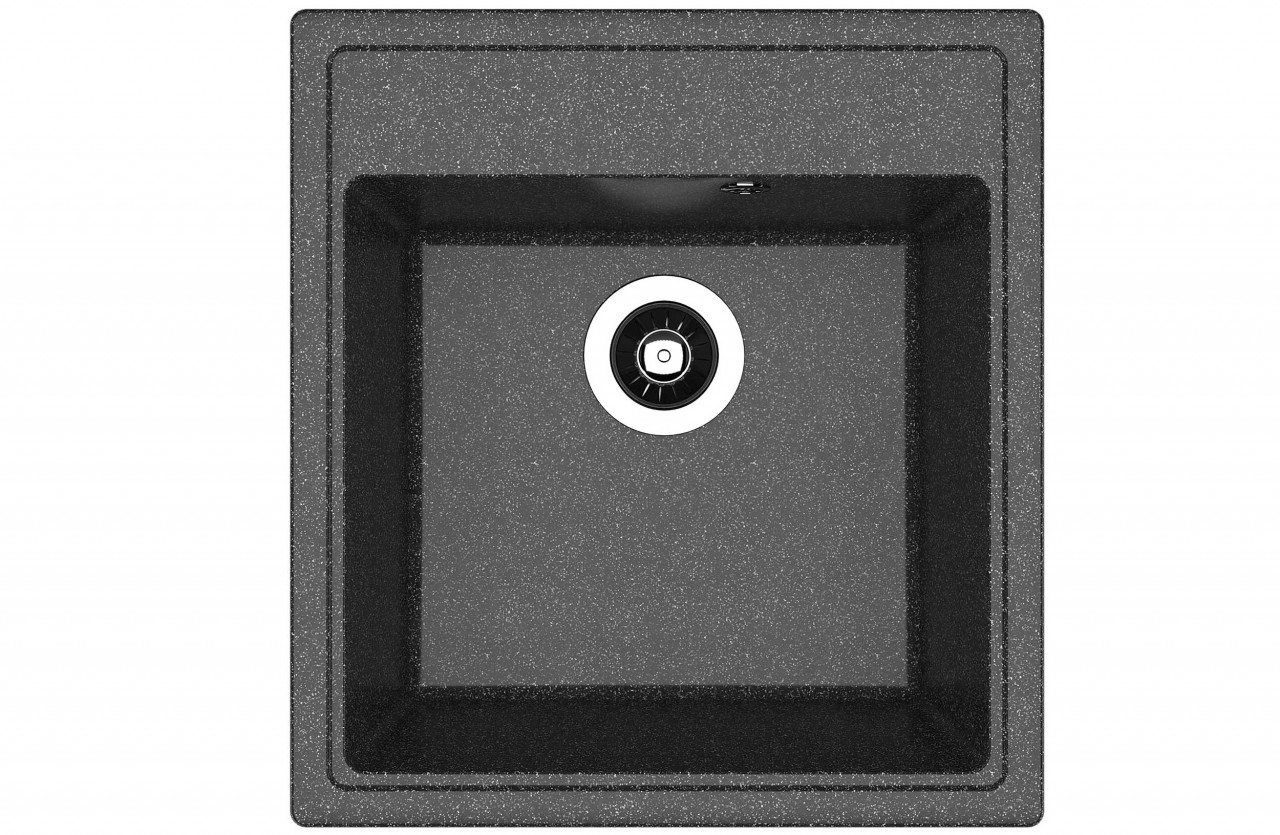 Granitni sudoper Dr Gans, model Nika 470 boja crna i lučna SLAVINA SET