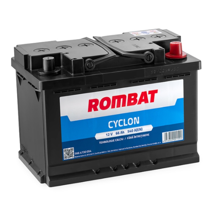 Baterie auto ROMBAT CYCLON 12V 66Ah 540A SmallGear