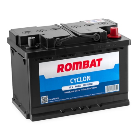 Baterie auto ROMBAT CYCLON 12V 66Ah 540A SmallGear