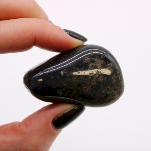 Onix negru rulat, mare - 3-5cm