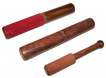 Băț de Lemn cu Catifea