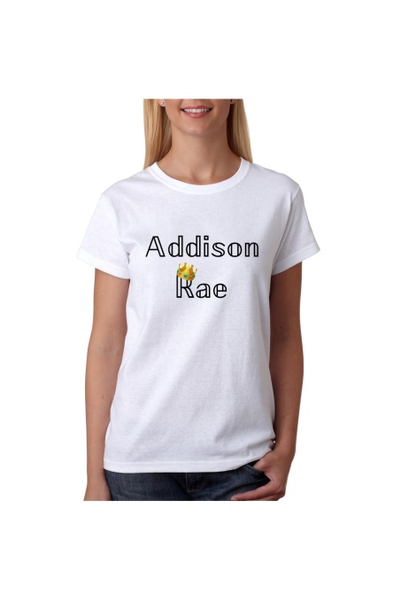 TRICOU ADDISON RAE NAME