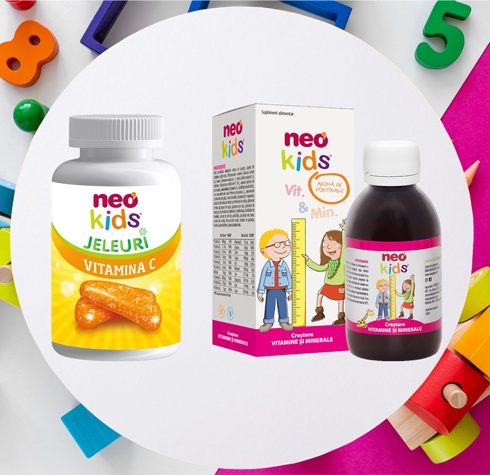 Neo Kids | Suplimente naturale pentru copii