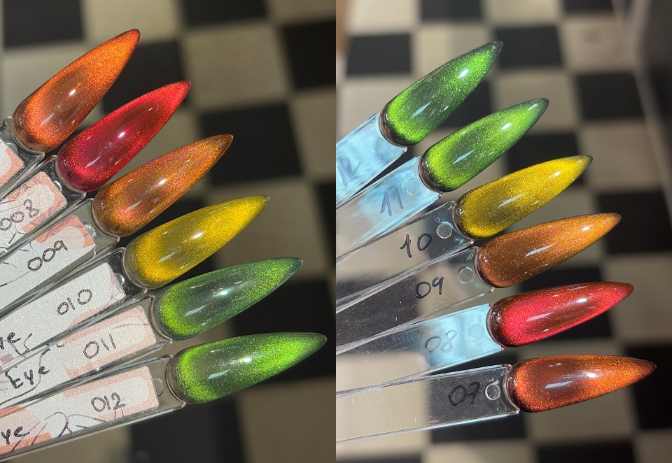 Ojă semipermanentă Neon Party Cat Eye Global Fashion 008 - TPO Free