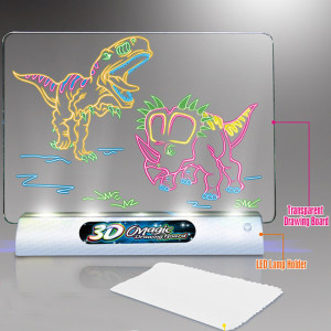Tableta Magica Pentru Desen Magic 3D,Efecte de Iluminare, Modele de ...