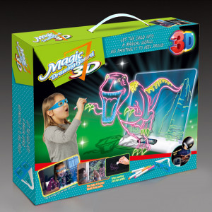 Tableta Magica Pentru Desen Magic 3D,Efecte de Iluminare, Modele de ...