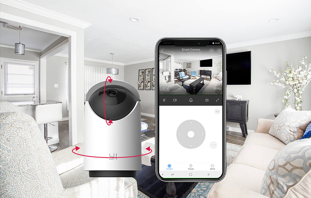 Cameră IP rotativă de interior Yi Dome