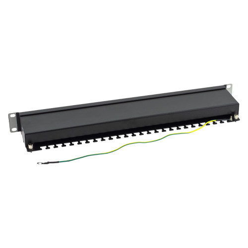 Patch Panel 1U, FTP cat6A, 24 porturi RJ45 - ASYTECH Networking ASY-PP ...