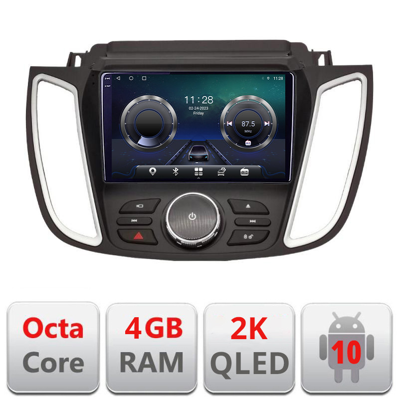 Navigatie dedicata Ford Kuga 2015-2020 SYNC2 si SYNC3 Android Octa Core ...