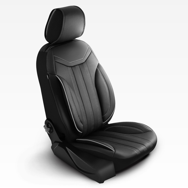 Duster II (2018-2024) - Set huse scaune Miami Black Edition - realizate ...