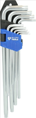 Set Imbus Torx T10-T50, 9 Pcs -Brilliant
