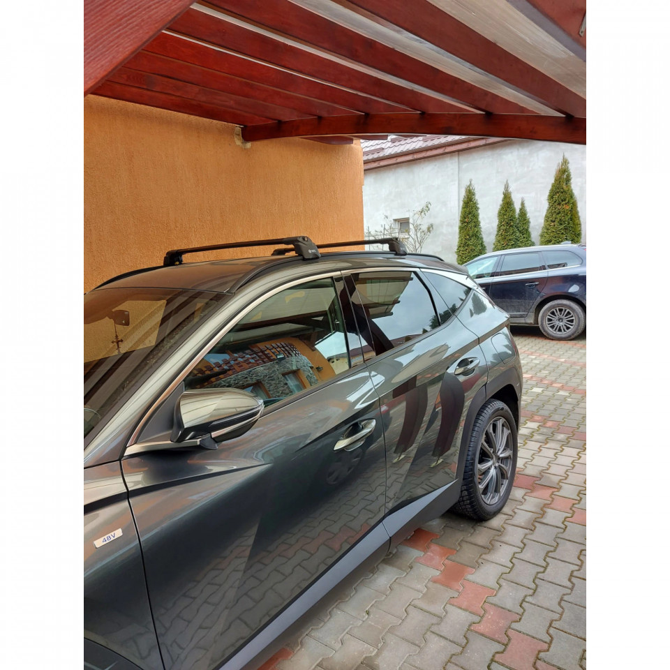 Set bare transversale portbagaj Turtle Air-v2, culoare argintie ...