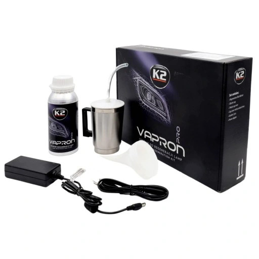 Kit restaurare faruri pe baza de polimer cu cana electrica, 600ml ...