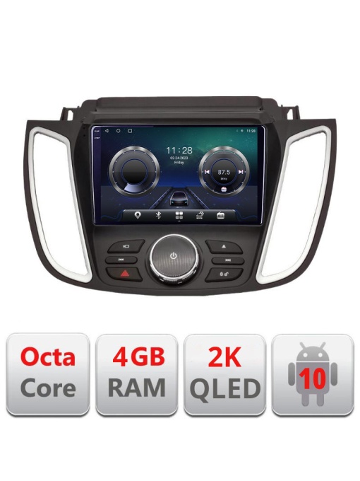 Navigatie dedicata Ford Kuga 2015-2020 SYNC2 si SYNC3 Android Octa Core ...