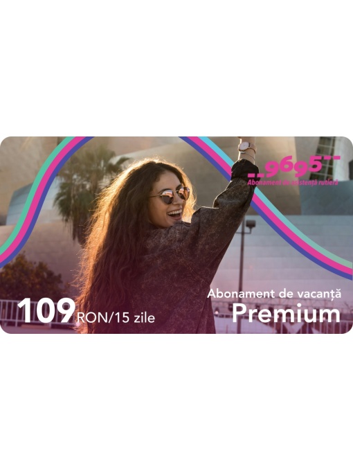 Abonament de vacanta Premium/15 zile pentru mașinile cu vechime până la ...