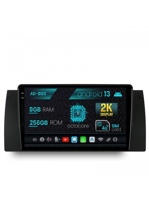 Navigatie BMW E39,E53,E38, Android 13, X-Octacore , 8GB RAM , 256GB ROM ...