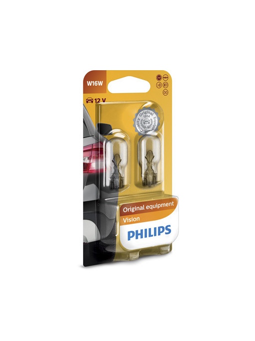 SET 2 BECURI FRANA W16W 12V PHILIPS