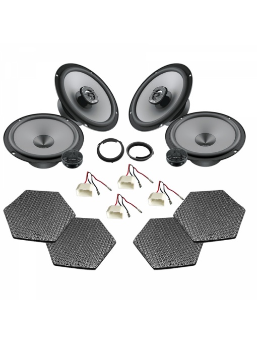Pachet difuzoare auto Hertz Uno dedicat Ford Ranger (T6) (2011 - 2022)
