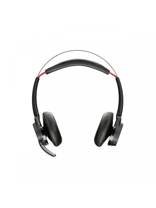 Casti Bluetooth Plantronics Voyager Focus UC BT B825 + Stand de ...