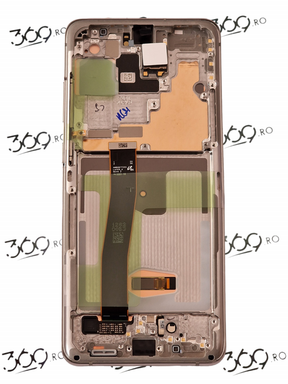 Display Samsung Sm G988 S20 Ultra White Service Pack