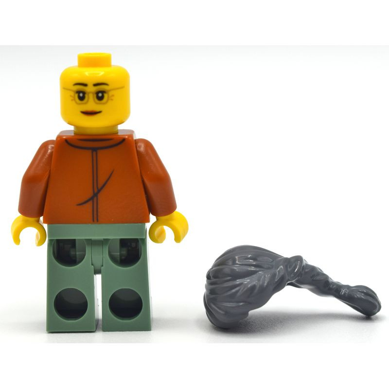 njp665 Ninjago: Misako- Legacy, Dark Orange Jacket NIEUW *0M0000