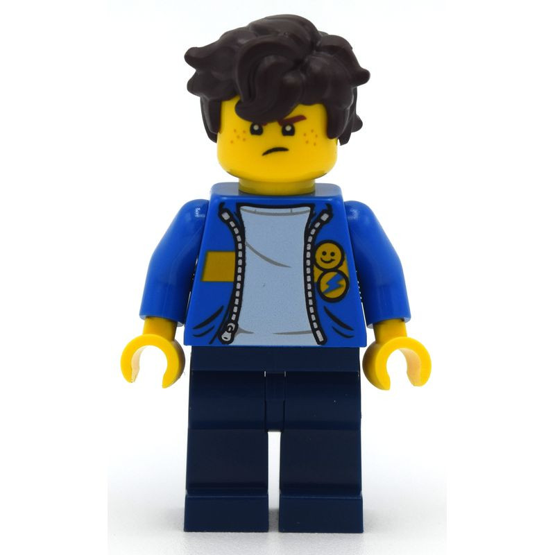 Ninjago Jaya LEGO® Ninjago Minifiguur Jay FS In Spinjitzu Slam Outfit