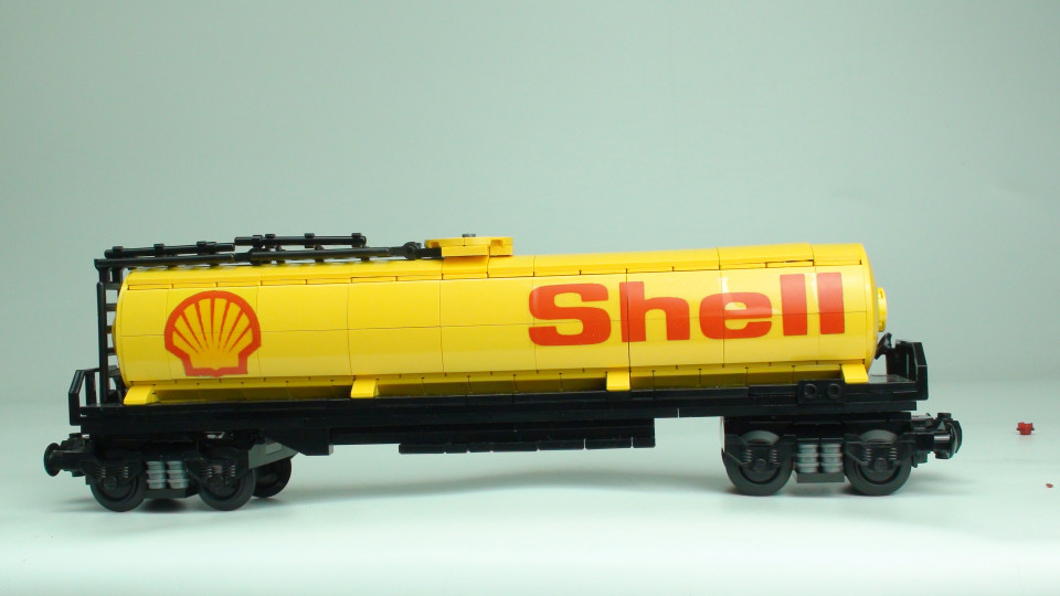 MOC Lange SHELL tankwagon
