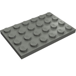 LEGO 2445-85 Platte plaat 2x12 grijs, donker (blauwachtig) NIEUW ...