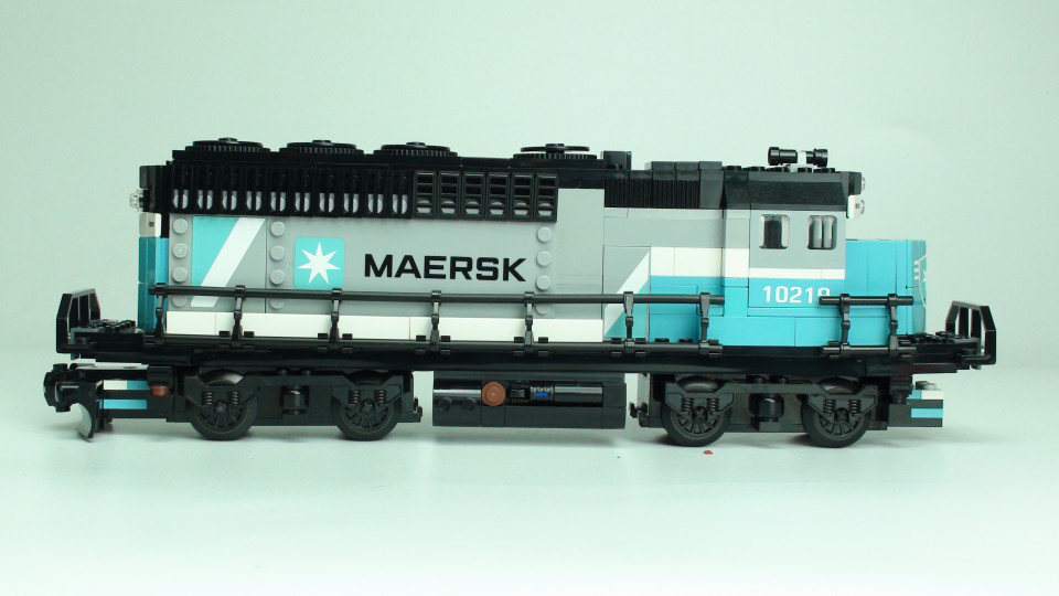 Ex 10219 Maersk lok MET MOTOR
