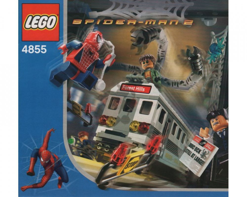 Set 4855- Spider-Man Train Rescue NIEUW