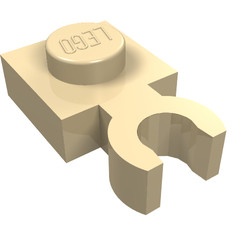 LEGO 4085-1 Platte plaat 1x1 met verticale clip wit NIEUW *1B286 4085a ...