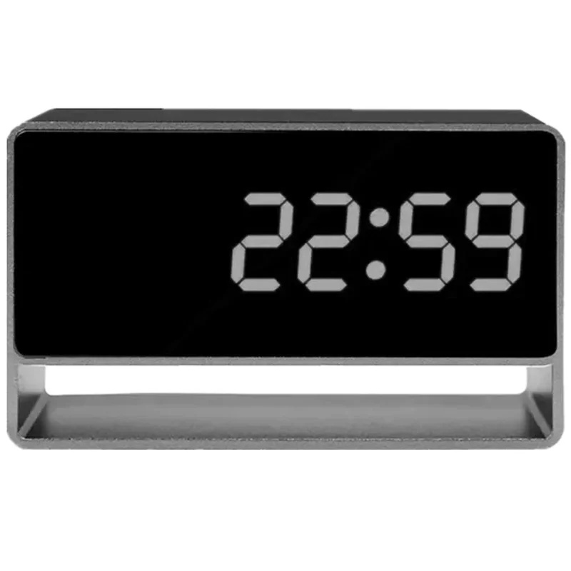 Camera Spion in ceas de birou iUni IP27 Mini, 16GB, Wi-Fi, Vizualizare ...