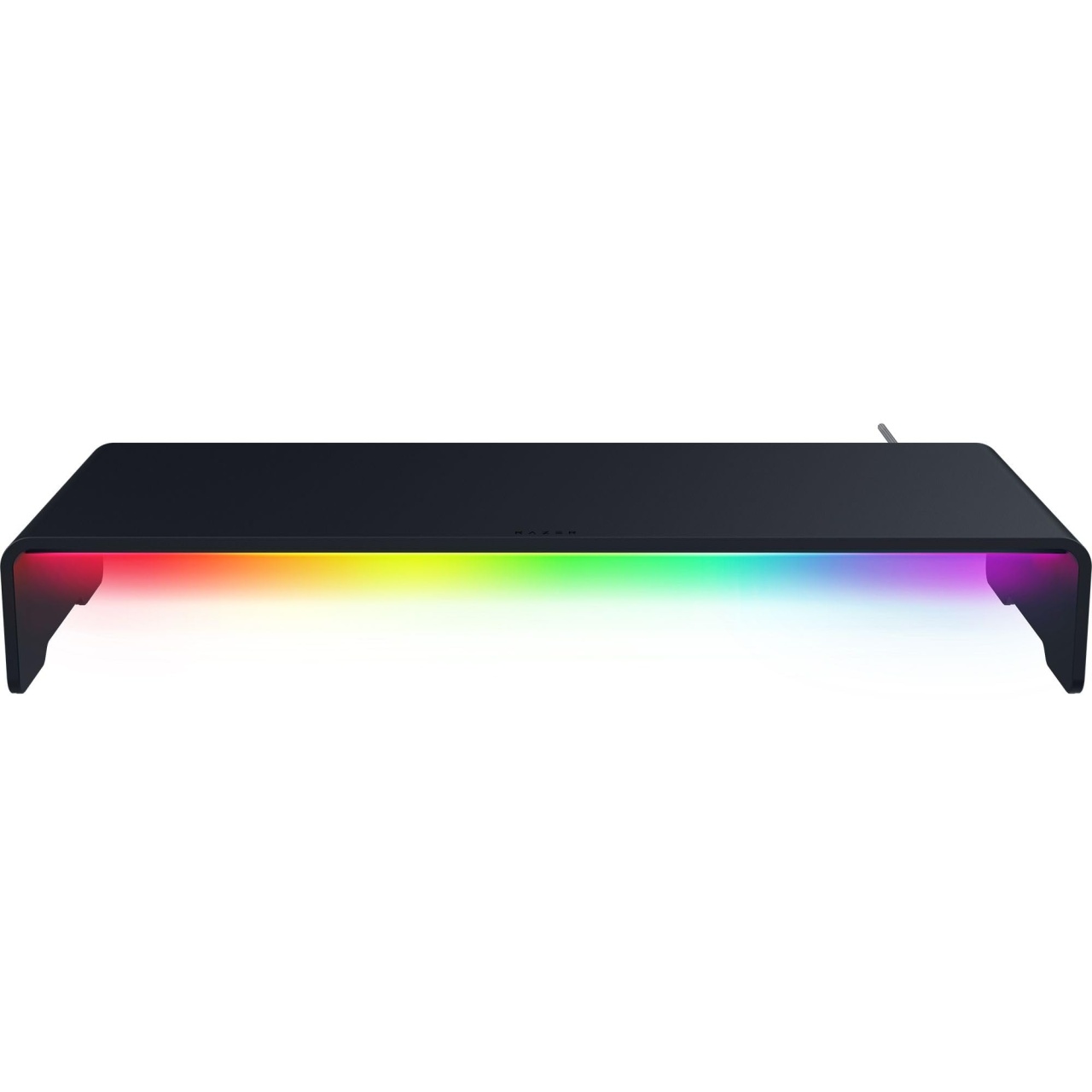 Suport monitor Razer Chroma RGB Aluminiu Negru USB-C Hub Ergonomie