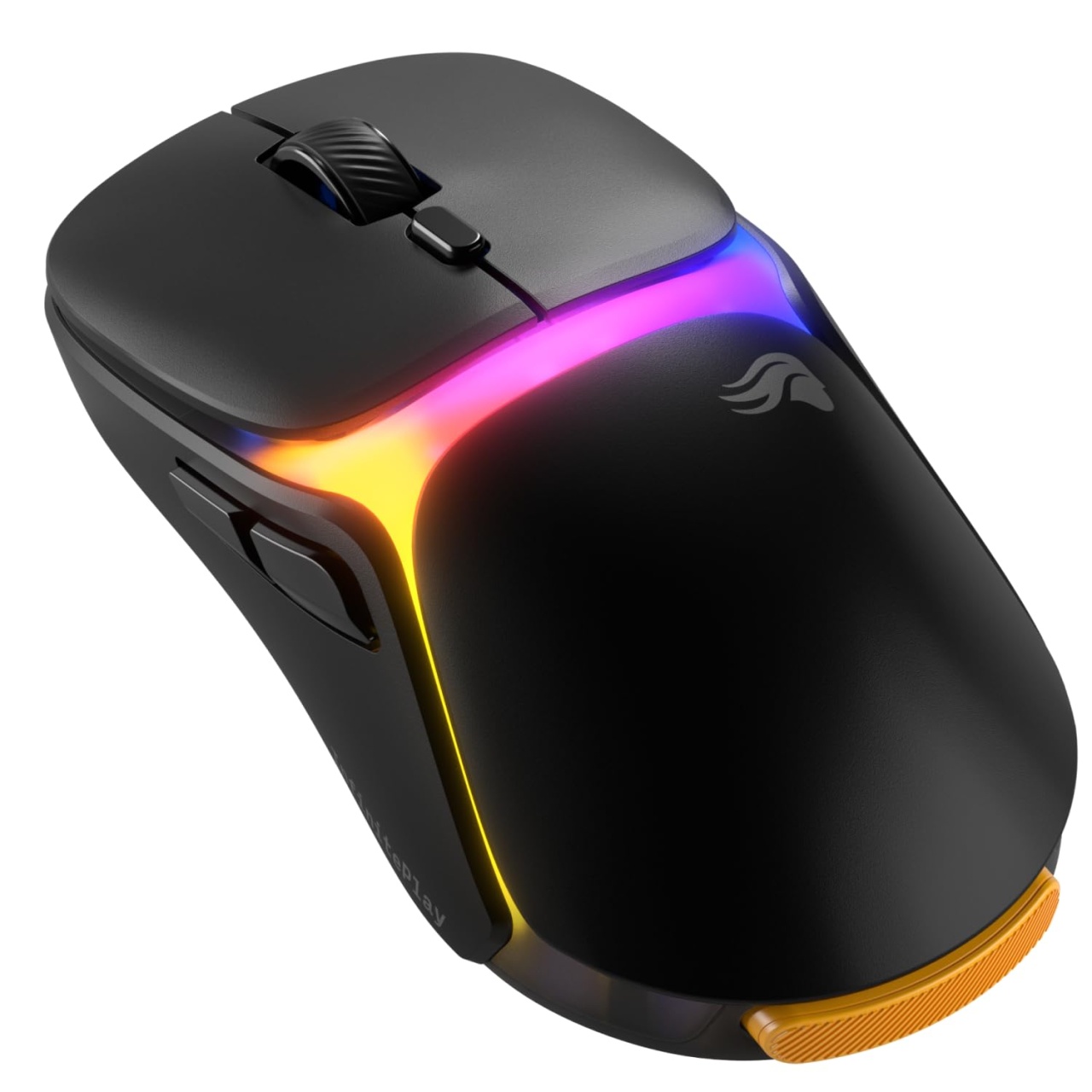 Mouse wireless gaming Model O3 InfinitePlay 30K DPI RGB Negru Glorious ...