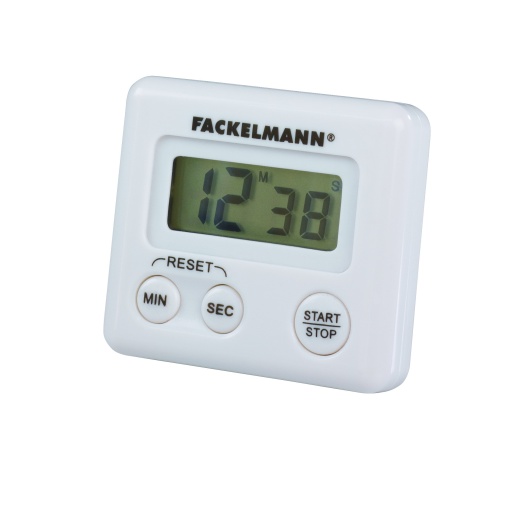 Timer digital Fackelmann 41923 100 minute cu magnet alb