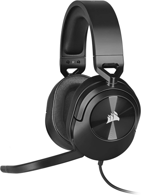 Casti gaming Corsair HS55 Surround Carbon Dolby 71 Compatibil PC PS5 Xbox