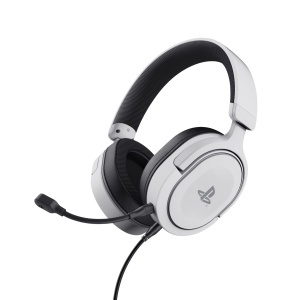 Casti Gaming Trust GXT 498W Forta PlayStation 5 Alb Microfon Detasabil