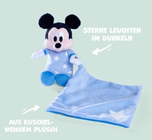 Simba Disney Mickey Mouse Gute Nacht Jucarie din Plus Glow in the Dark ...