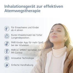 Dispozitiv de inhalare PARI BOY Pro Adulti si copii - Nebulizator ...