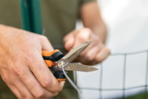 Foarfeca multifunctionala Fiskars Solid SP-320 206 cm otel inoxidabil negruportocaliu