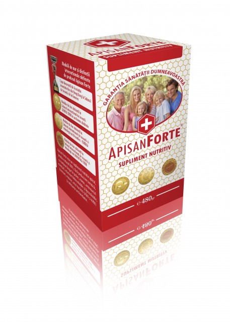 Apisan Forte 480gr, | Naturisti.ro