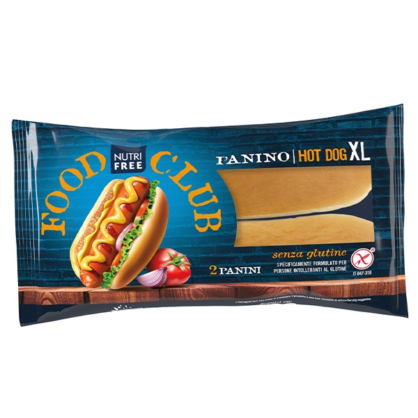 Chifle Hot-dog XL fara Gluten - 130 g, NutriFree | Naturisti.ro
