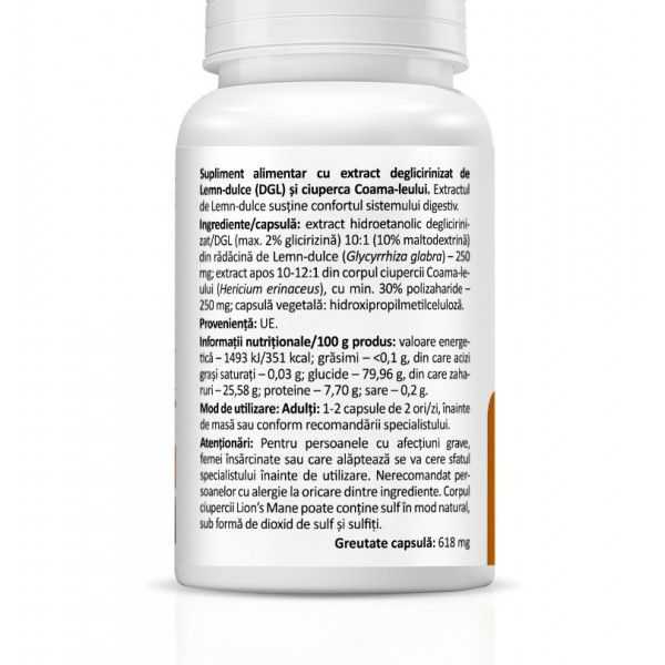 GastriHelp - 30 cps, Zenyth Pharmaceuticals | Naturisti.ro