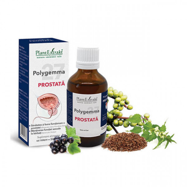 Polygemma - Prostata (nr. 27) - 50 ml, PlantExtrakt | Naturisti.ro
