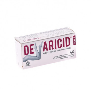 Devaricid Plus C - 30 cpr, Biofarm | Naturisti.ro