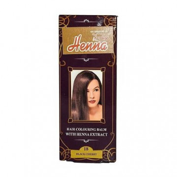 Balsam colorant pentru par, Henna Sonia nr.19 - Ciocolata neagra - 75 ...