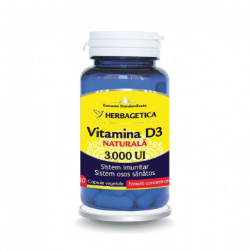 Vitamina C +D3 +Zn - 60 cps, Pret: 48.92 Lei
