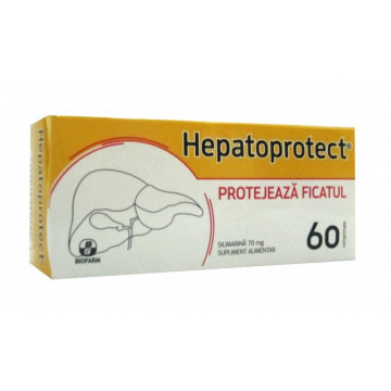 Hepatoprotect - 60 cps, Biofarm | Naturisti.ro