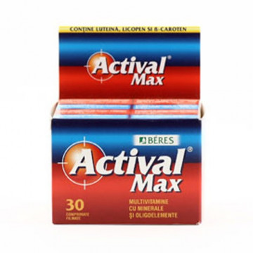 Actival Max - 30 cpr, Beres Pharmaceuticals CO | Naturisti.ro